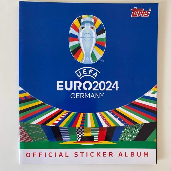 Topps | Office | Uefa Euro 224 Panini Sticker Book Brand New Excellent ...